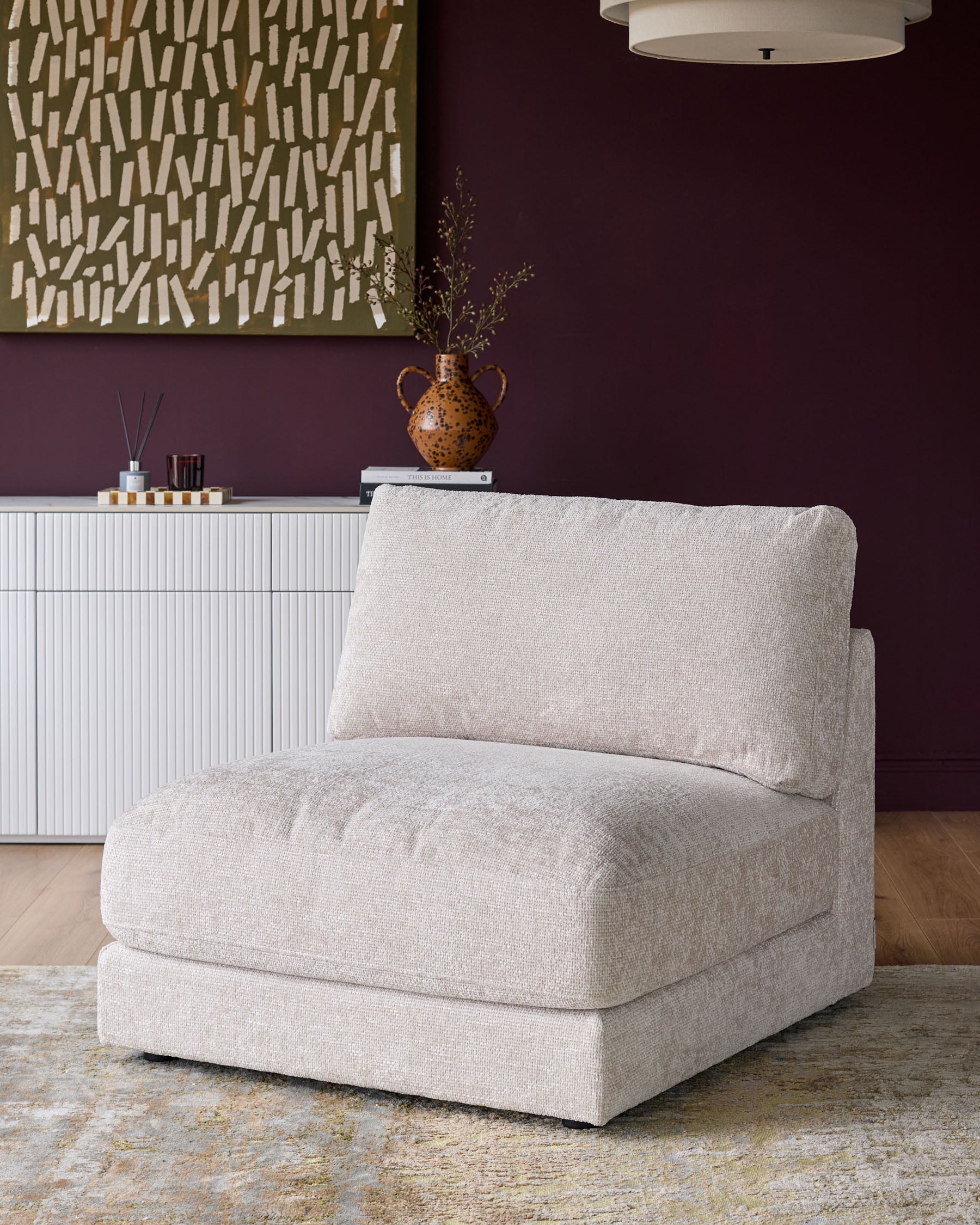 Lynetta natural weave single sofa module – Danetti