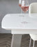 Assi White Gloss Extending 6 to 8 Seater Dining Table by Danetti