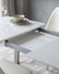 Assi White Gloss Extending 6 to 8 Seater Dining Table by Danetti