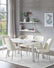 Assi White Gloss Extending 6 to 8 Seater Dining Table by Danetti