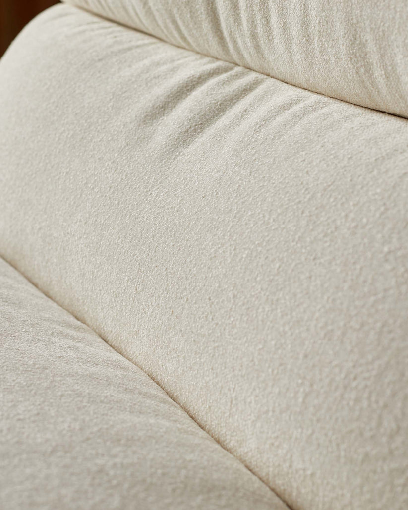 Elijah Ivory Boucle Accent Chair – Danetti