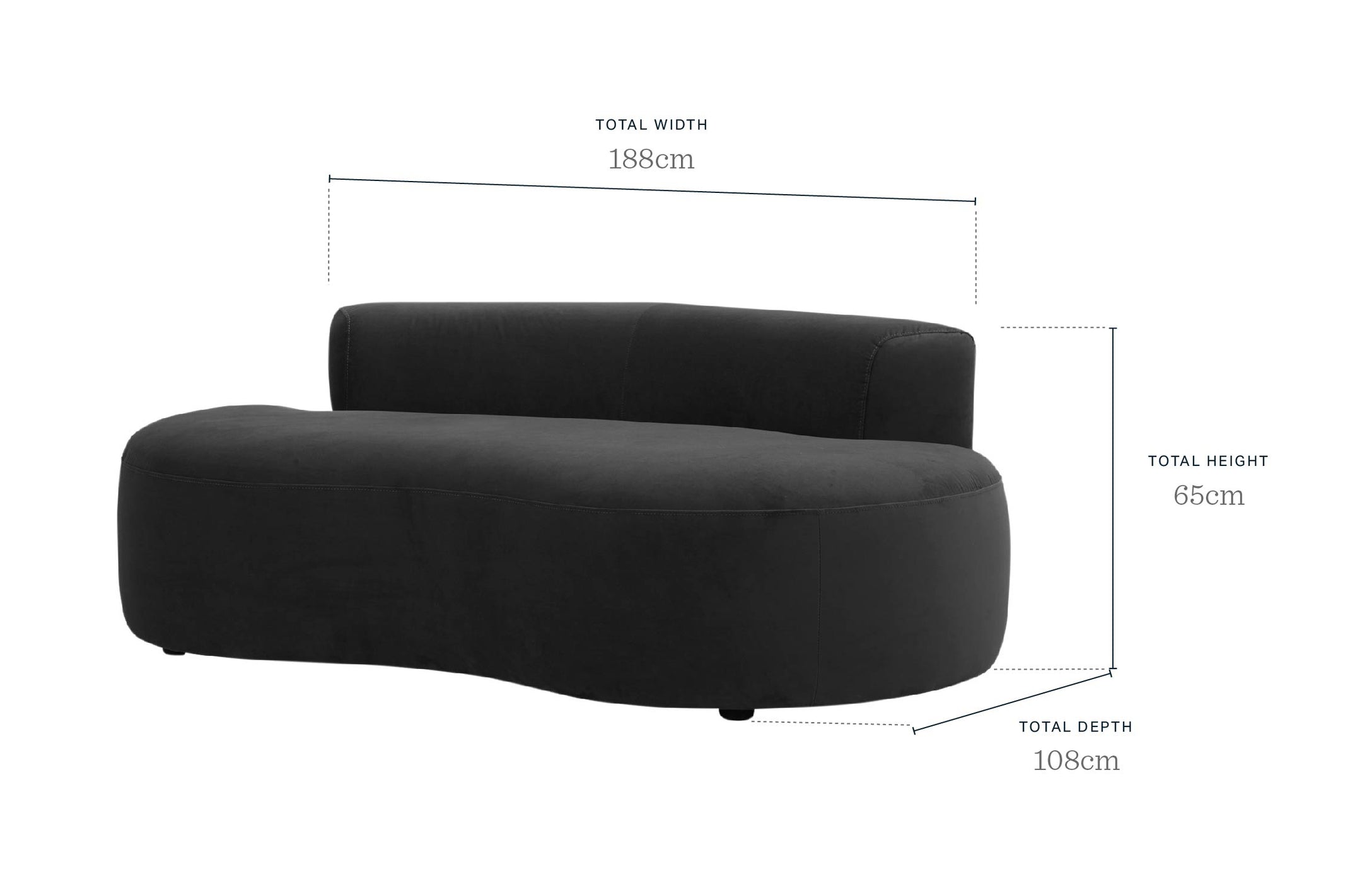 Gianna Natural Weave 2 Seater Sofa – Danetti