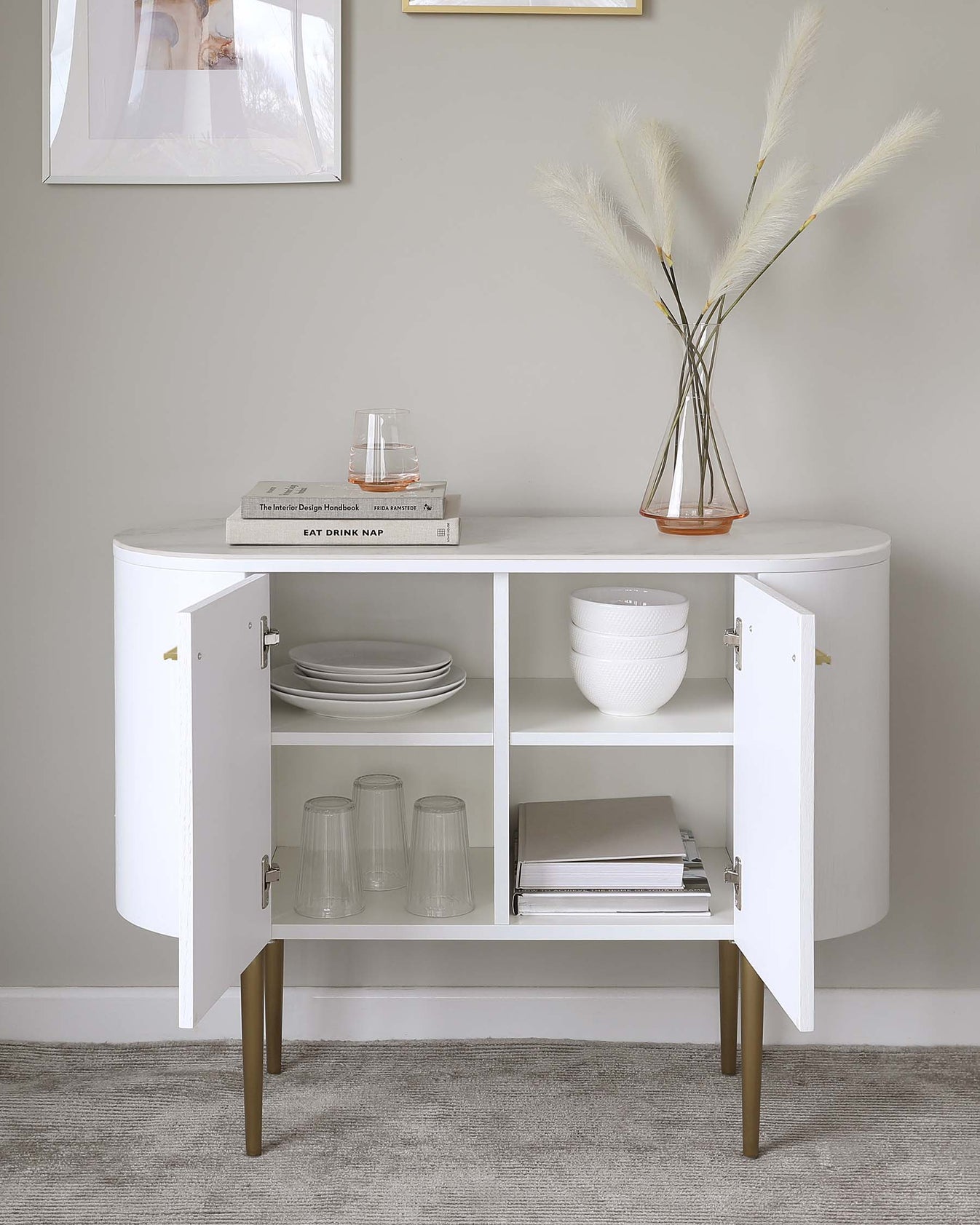 Small Marble Sideboard by Danetti