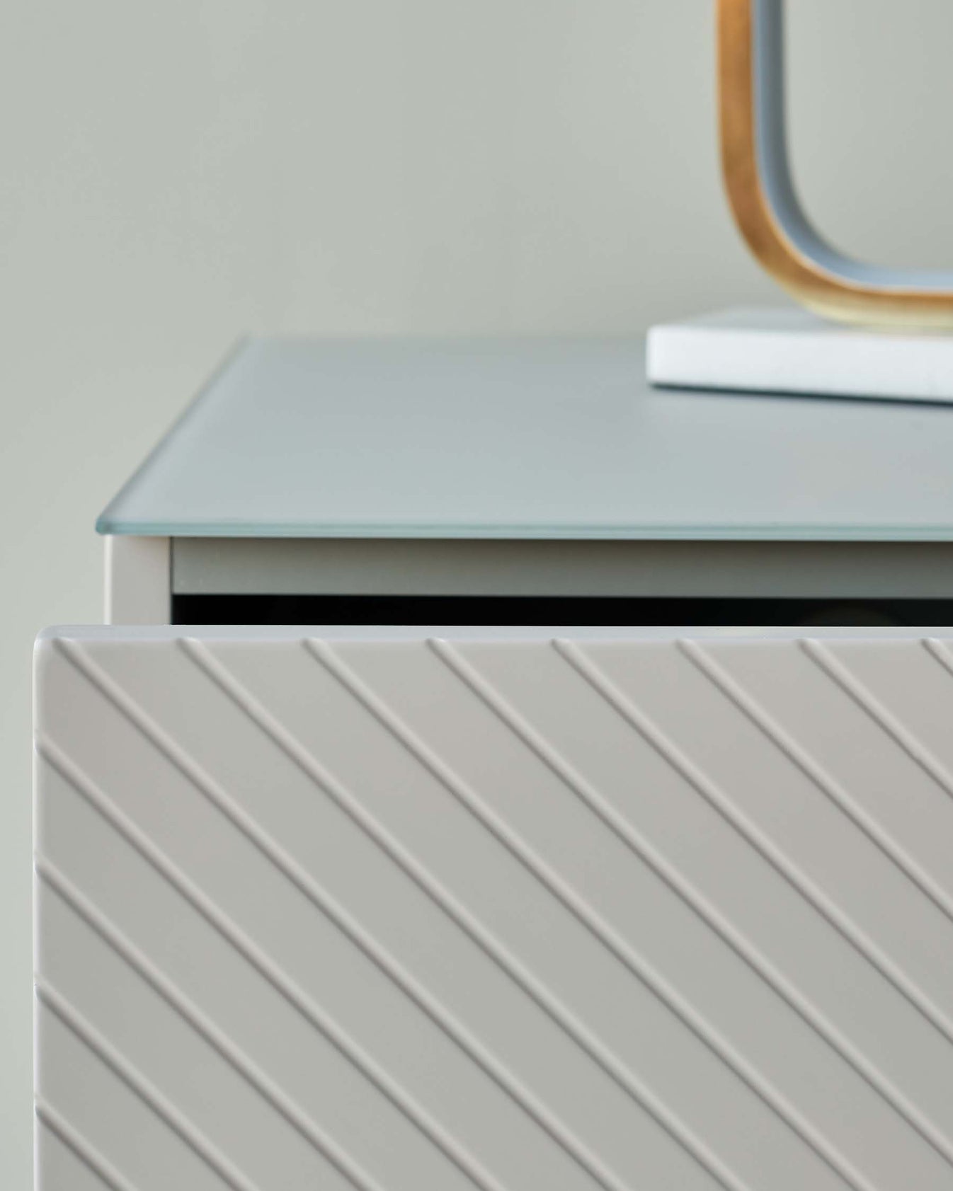 Noah Stone Bedside Table by Danetti