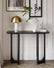 Orlan Console Table Black Ash – Danetti