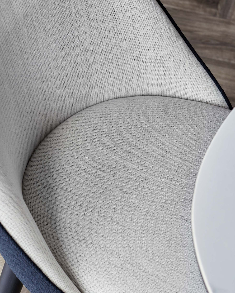 Scarlett black mixed material dining chair – Danetti