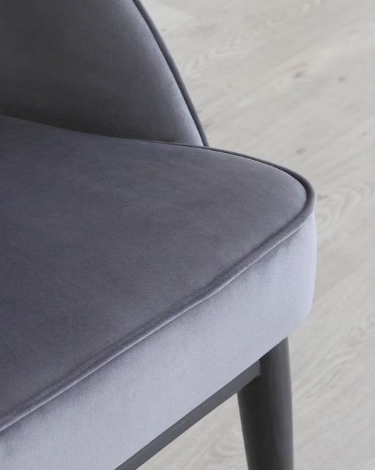 Clover Champagne Velvet Dining Bench by Danetti