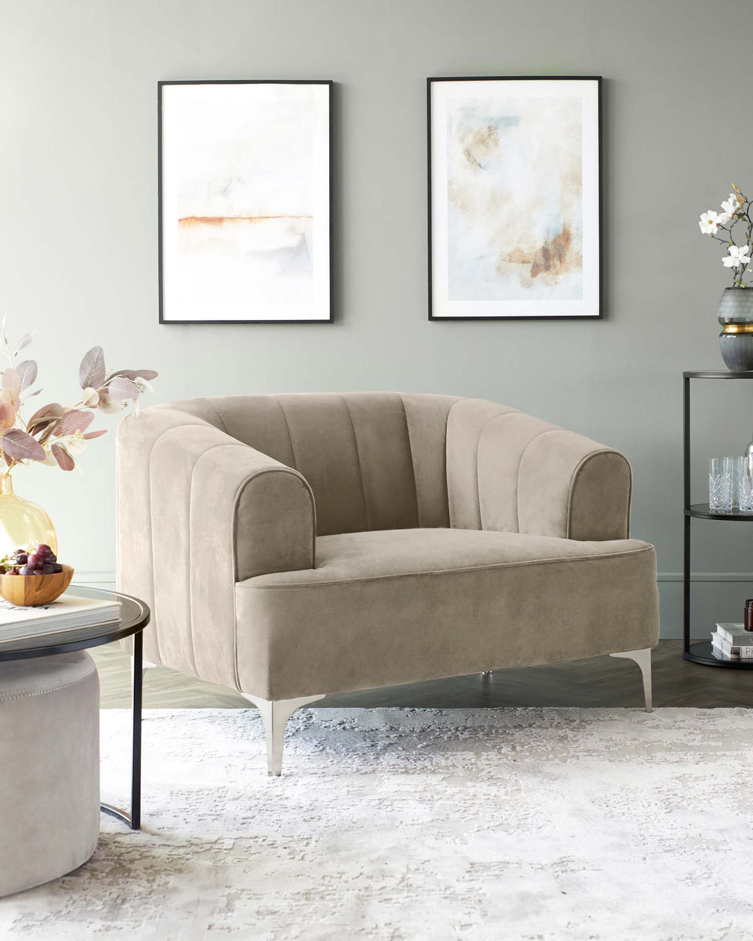 Armchairs and Loveseats by Danetti