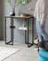 Georgia Small White Ceramic Console Living Room by Danetti
