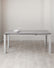 Louis Light Grey Ceramic Extending Dining Table | Danetti