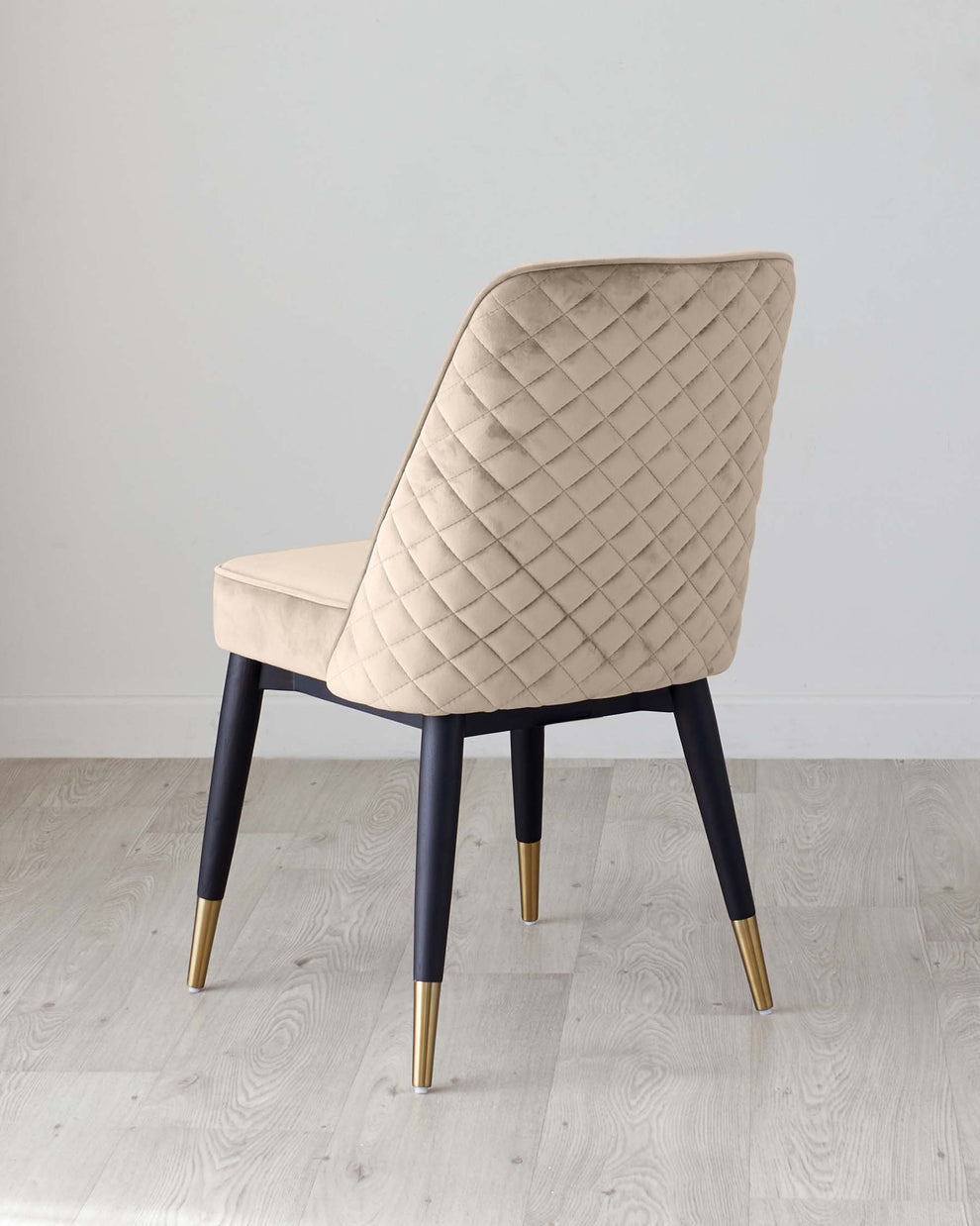 Mae Champagne Velvet Dining Chair – Danetti