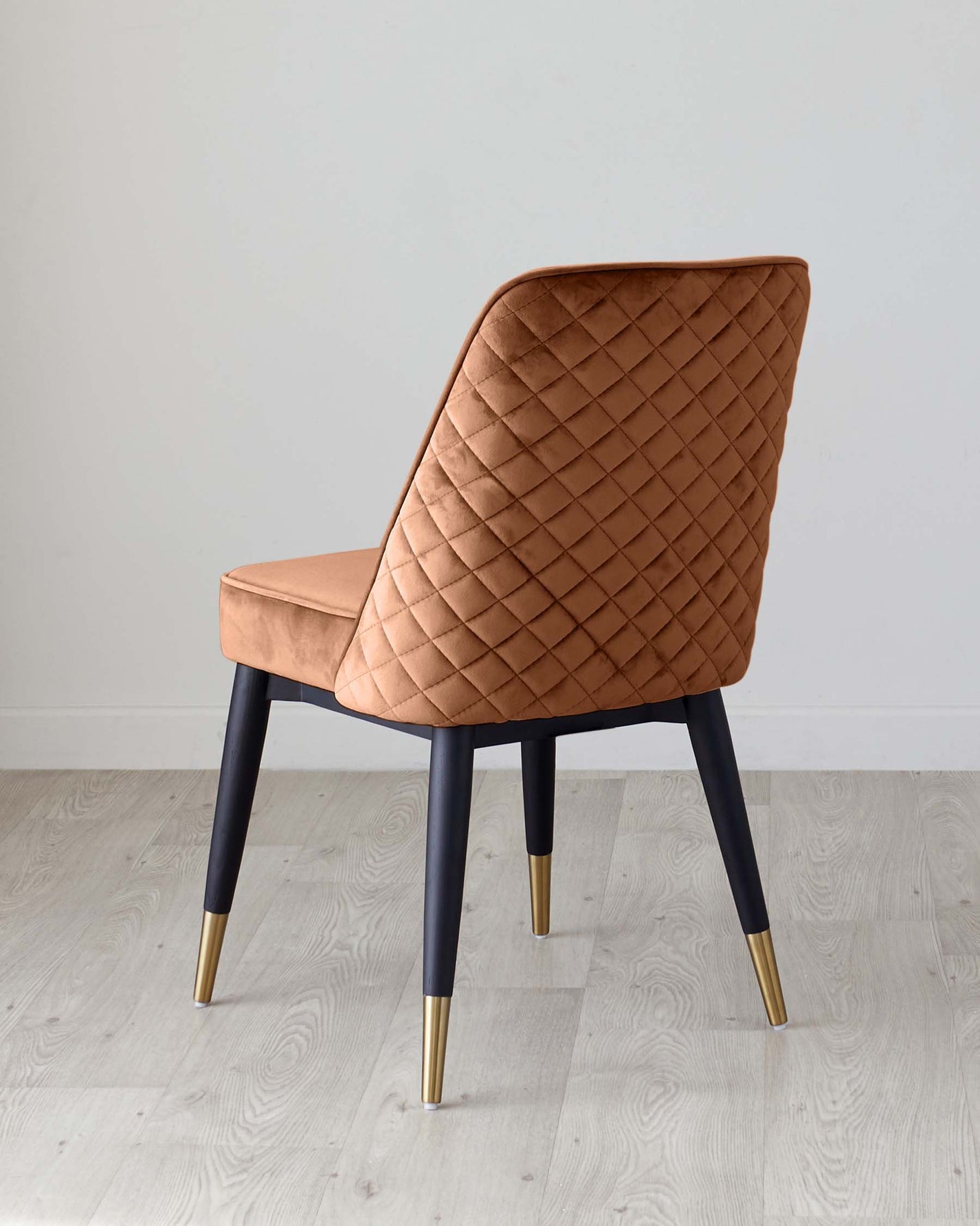 Mae Rust Velvet Dining Chair – Danetti