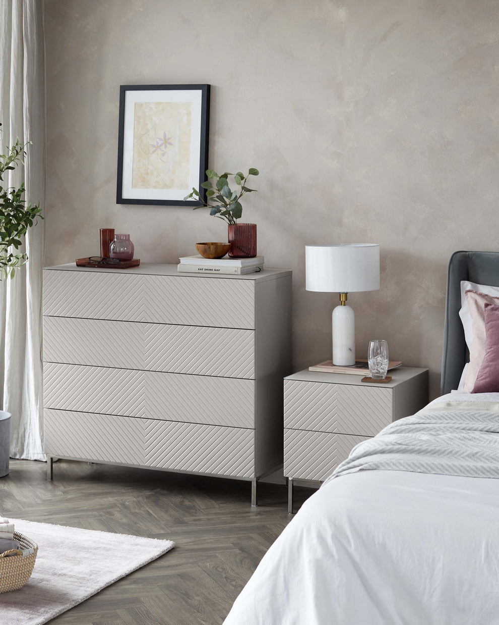 Noah Stone Chest of Drawers by Danetti