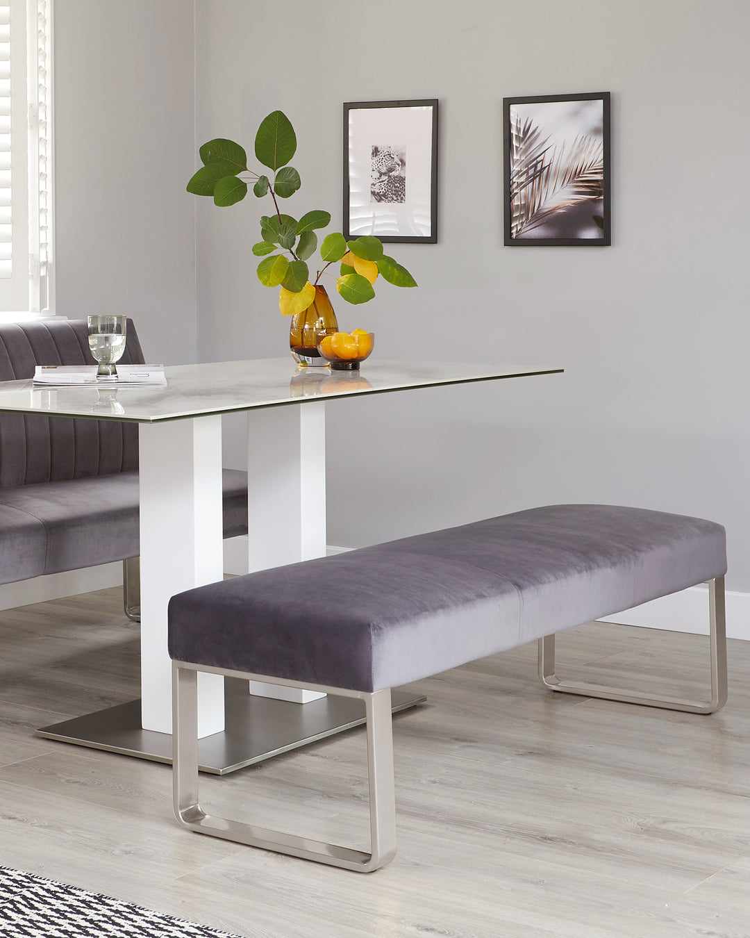 Velvet Dining Benches | Designer & Modern Dining Benches – Danetti