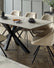 Riley White Marble Ceramic 8 seater dining table by Danetti
